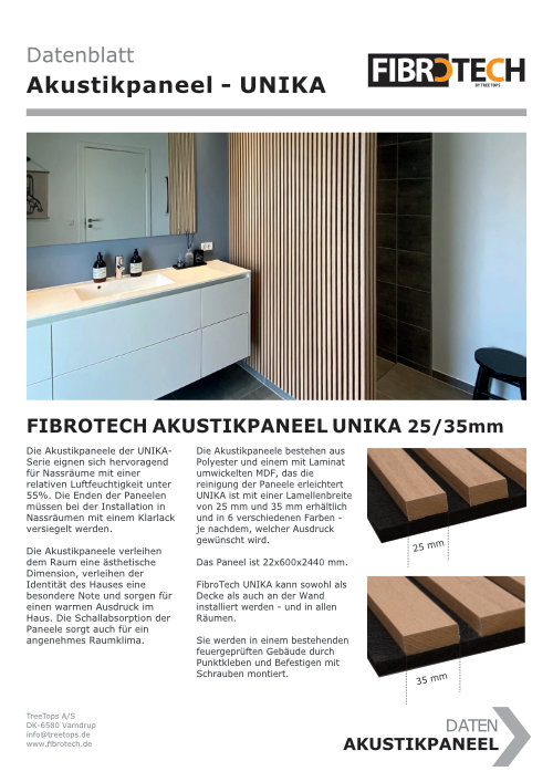 Produktinformation - Fibrotech